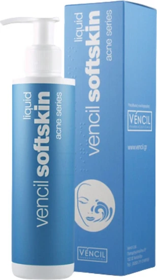 Vencil Acne Series Softskin Liquid Gel Καθαρισμού Προσώπου για Ακμή ...