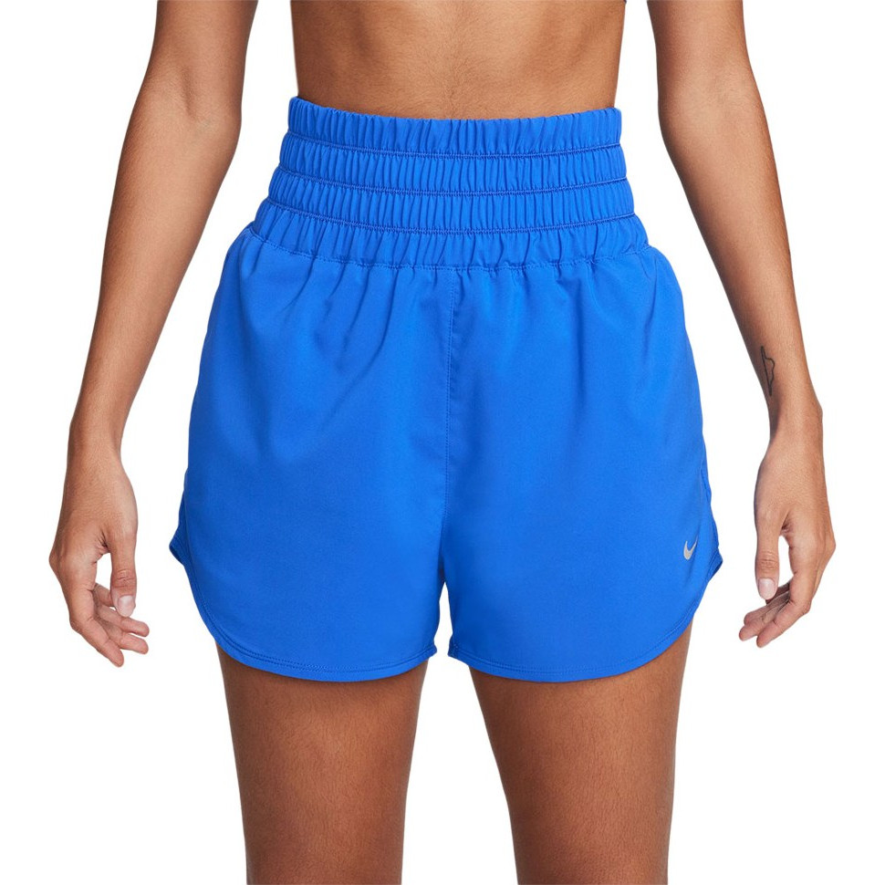 Nike One Αθλητικό Γυναικείο Σορτς Ψηλόμεσο Royal Blue DX6642-405 ...