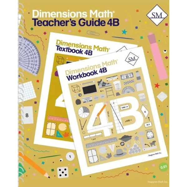 DIMENSIONS MATH : TEACHER'S GUIDE 4B (DMTG4B) - GRADE 4 PB | BestPrice.gr