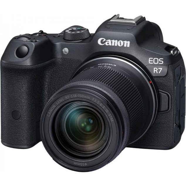 Canon EOS R7 Mirrorless Φωτογραφική Μηχανή Crop Frame + Kit 18-150mm f ...
