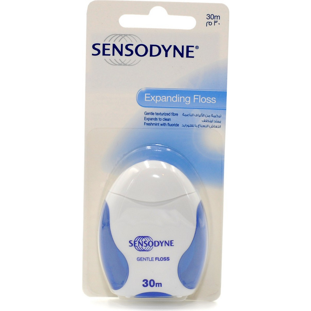 Sensodyne Expanding Floss Οδοντικό Νήμα 30m | BestPrice.gr