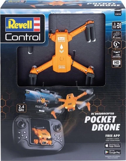 Revell Pocket Mini Παιδικό FPV Drone με Κάμερα 1080p | BestPrice.gr