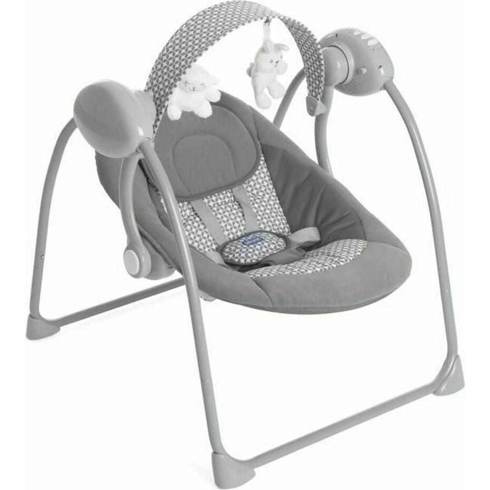 Chicco Relax & Play Swing Relax Μωρού Κούνια με Μουσική έως 9kg Ανθρακί ...