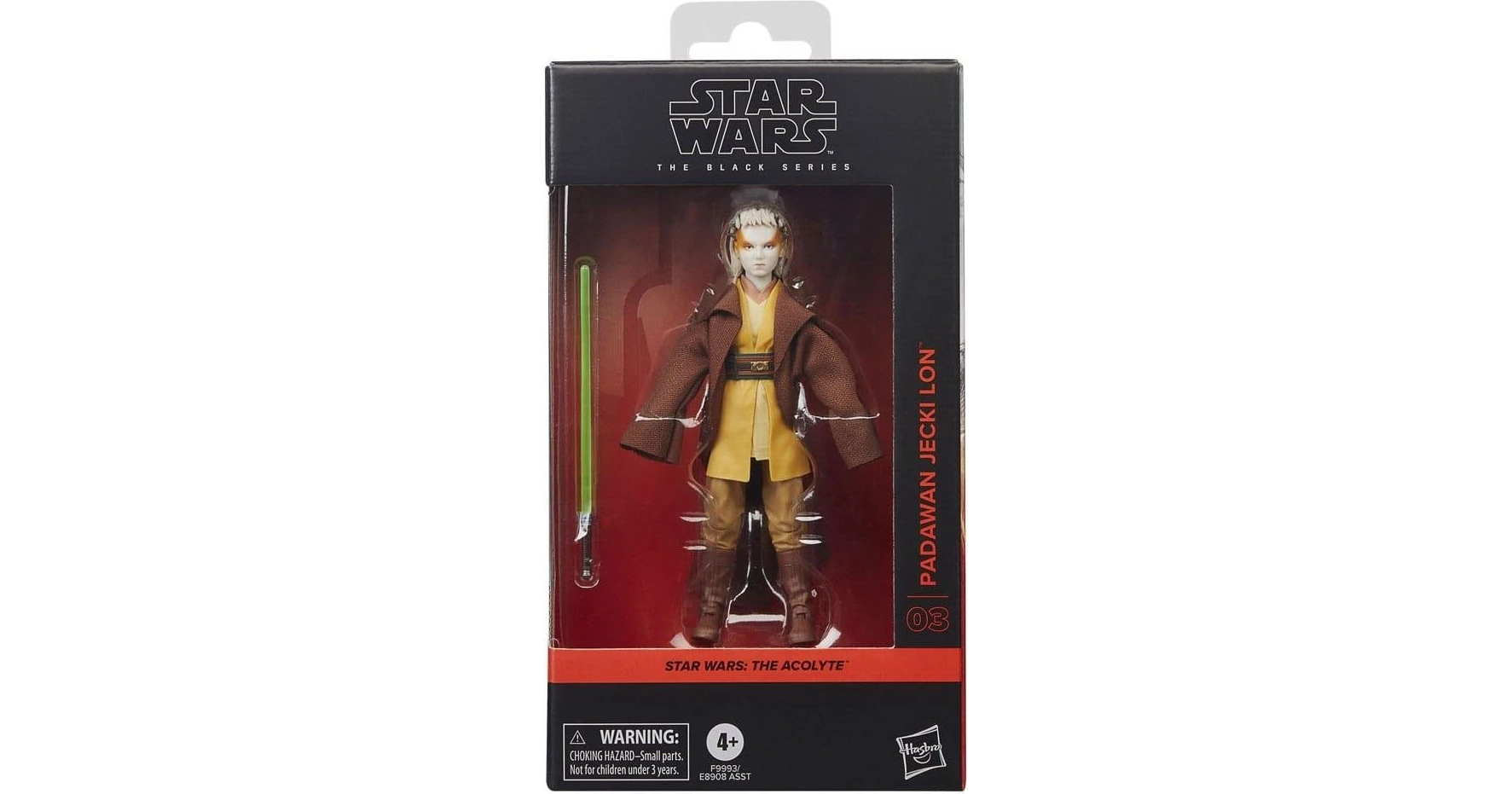 Hasbro Star Wars The Acolyte Black Series Padawan Jecki Lon 15cm ...