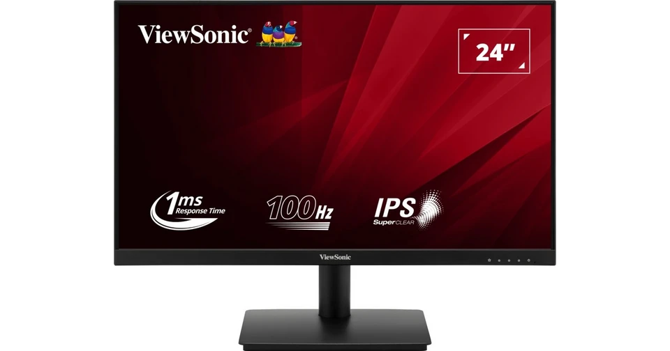 ViewSonic VA240-H IPS Monitor 23.8" 1920x1080 FHD 100Hz 1ms | BestPrice.gr