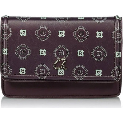 Axel Γυναικείο Τσαντάκι Χιαστί από Δερματίνη Σοκολατί με Αλυσίδα 1020-0660-627 | BestPrice.gr