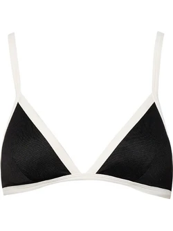 Sugarfree Bikini Top Τριγωνάκι Μαύρο Λευκό 24801111-102 | BestPrice.gr