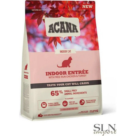 Acana Indoor Entree Adult Sterilised with Free-Run Chicken & Turkey 5 ...
