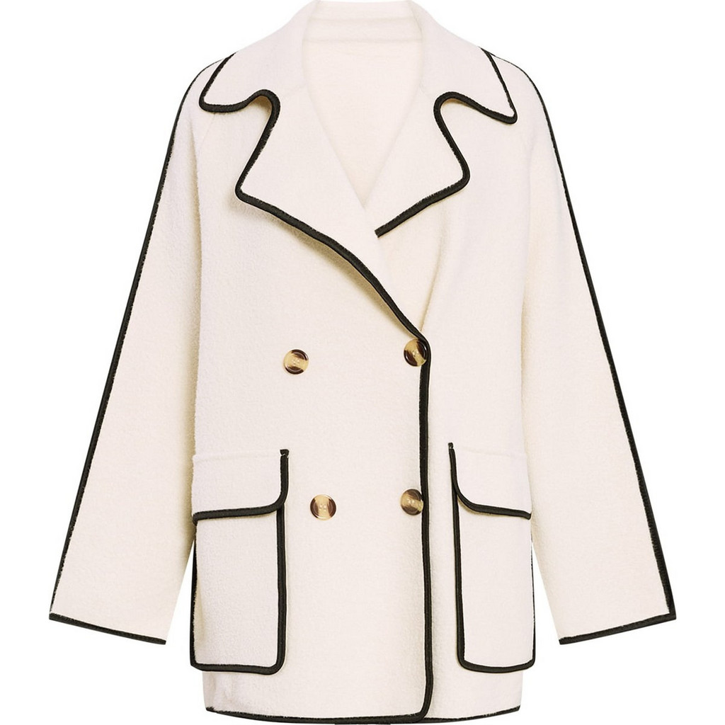 Celestino Γυναικείο Ημίπαλτο Μάλλινο Εκρού SQ7589.7966 | BestPrice.gr