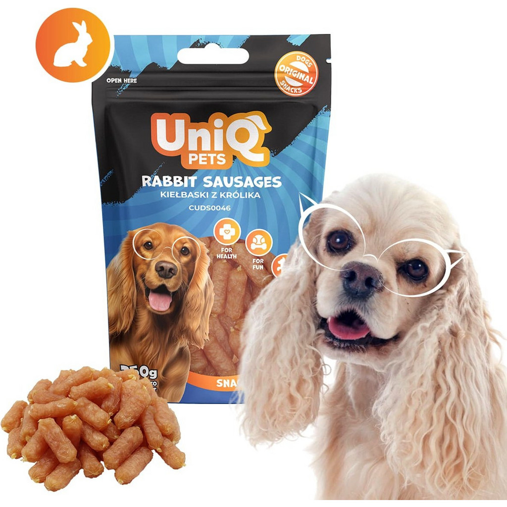 Uniq Pets Rabbit Sausages 250gr 5708 | BestPrice.gr