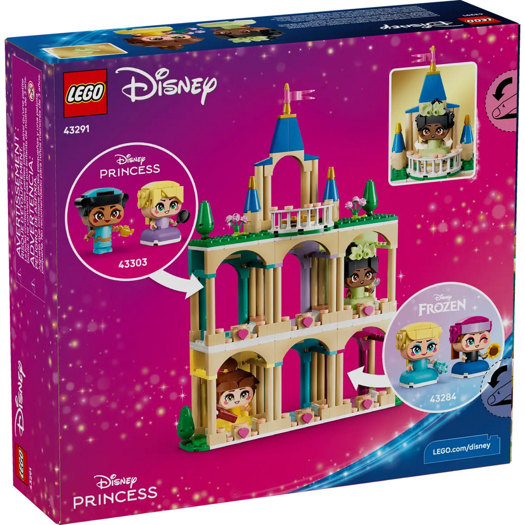 Lego Disney Mini Belle & Tiana with Castle για 5+ Ετών 43291 | BestPrice.gr