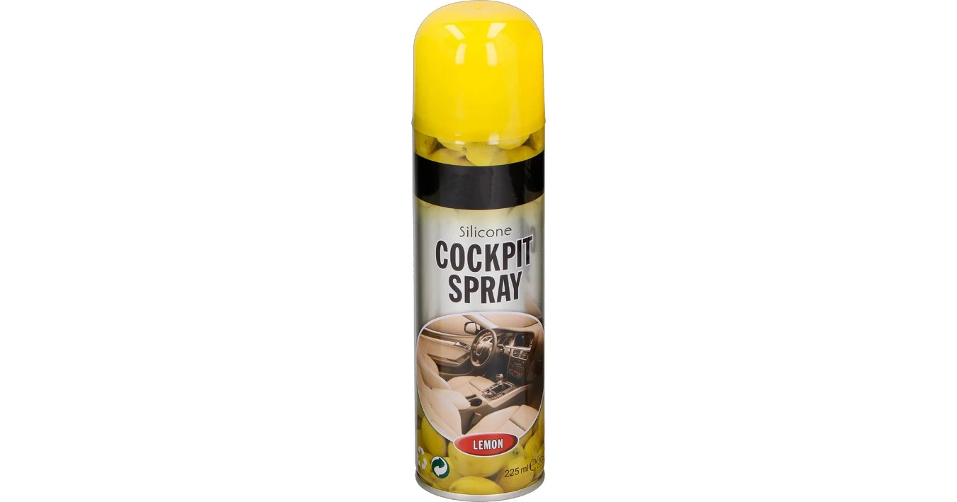 Dunlop Silicone Cockpit Spray Lemon 220ml | BestPrice.gr