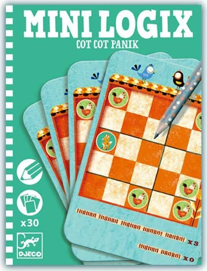 Djeco Mini Logix Το Κυνήγι Της Κότας Από Την Αλεπού Επιτραπέζιο ...