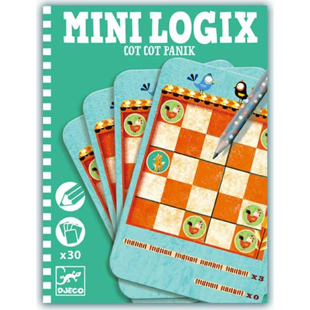 Djeco Mini Logix Το Κυνήγι Της Κότας Από Την Αλεπού Επιτραπέζιο ...