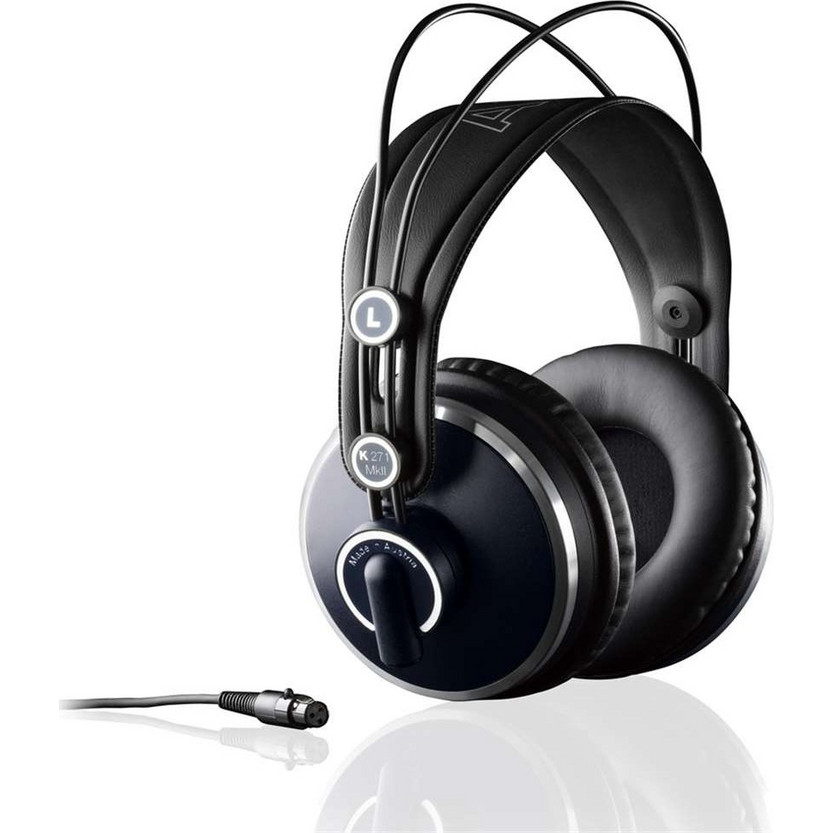 AKG K-271 MKII Ενσύρματα Ακουστικά Hi-Fi Over Ear Μαύρα | BestPrice.gr