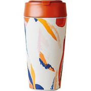 Chic Mic Ποτήρι Bamboo με Καπάκι Abstract Pattern 420ml BPD135 ...