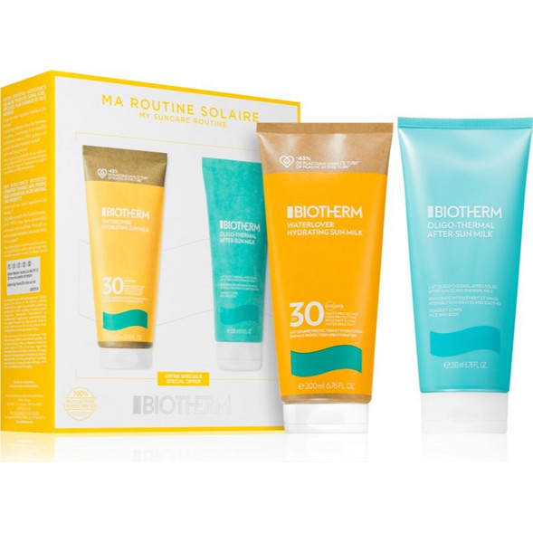 Biotherm Lait Solaire Hydratant Spf30 200ml + Oligo-Thermal After Sun ...