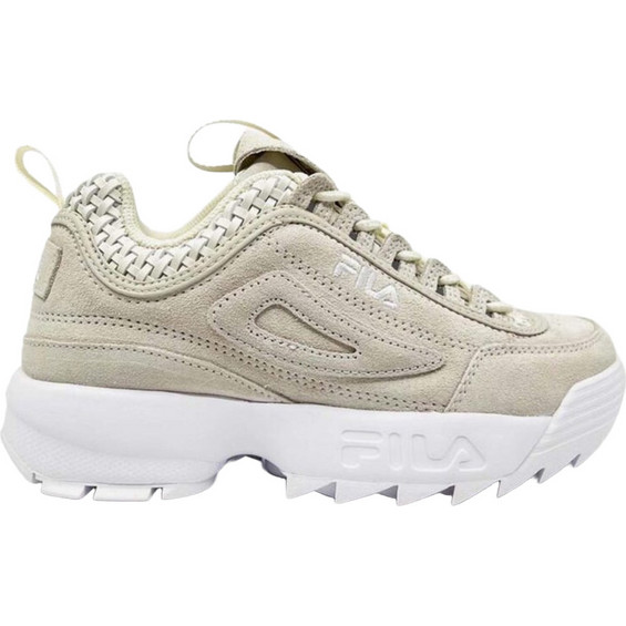 Fila Disruptor II Woven Γυναικεία Sneakers Chunky Μπεζ 5XM01548-101 ...
