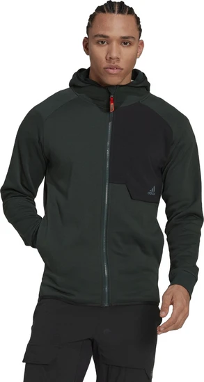 Adidas X-City Ανδρική Ζακέτα με Κουκούλα και Φερμουάρ Κυπαρισσί HK4475 ...