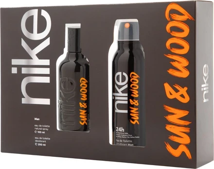 Nike Sun & Wood Eau de Toilette 100ml + Deodorant Spray 200ml ...