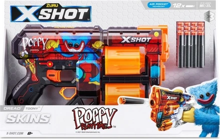 Zuru X-Shot Skins Dread Poppy Playtime Toony Σετ Παιδικό Όπλο με ...