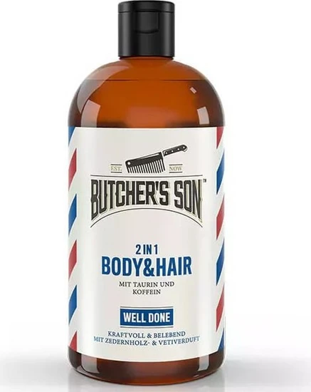Butcher's Son Well Done Σαμπουάν & Αφρόλουτρο για Επανόρθωση 420ml ...