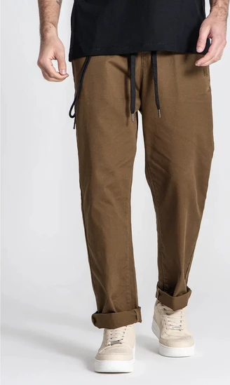 Gianni Kavanagh Ανδρικό Παντελόνι Chino Loose Εφαρμογή Ταμπά GKM007091 ...