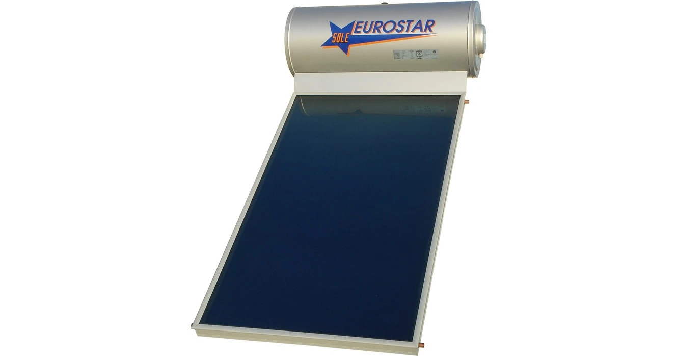 Sole Eurostar Ηλιακός Θερμοσίφωνας 150lt 2.5m² Glass Διπλής Ενέργειας | BestPrice.gr