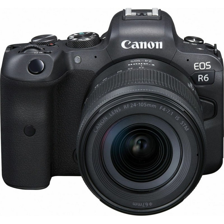 Canon EOS R6 Mirrorless Φωτογραφική Μηχανή Full Frame + Kit 24-105mm f ...