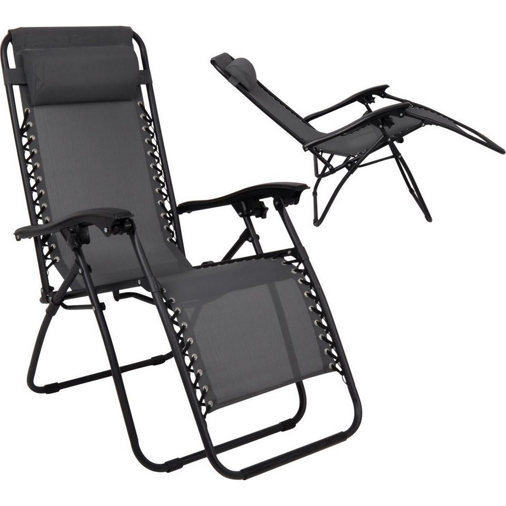Woodwell Super Relax Ξαπλώστρα Πολυθρόνα Παραλίας Μεταλλική Πτυσσόμενη ...