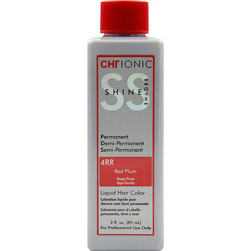 Chi Ionic Shine Shades Permanent 4RR Μόνιμη Βαφή Μαλλιών 89ml ...