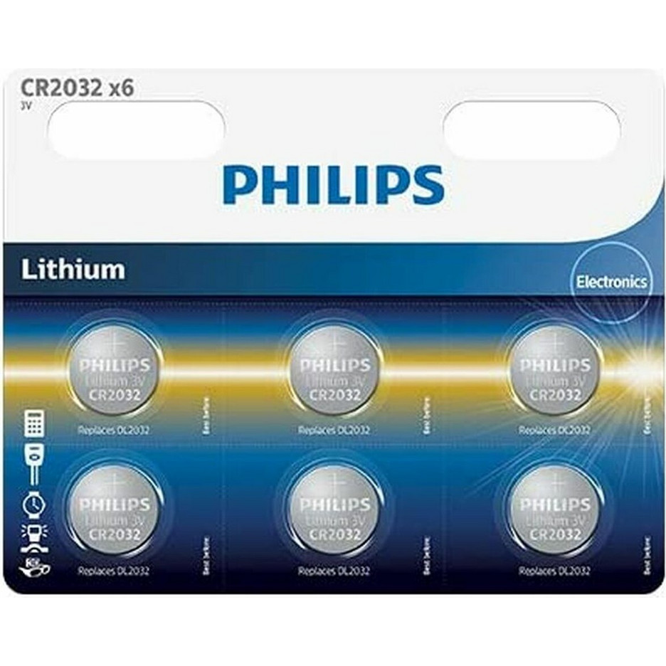 Philips CR2032 6τμχ | BestPrice.gr