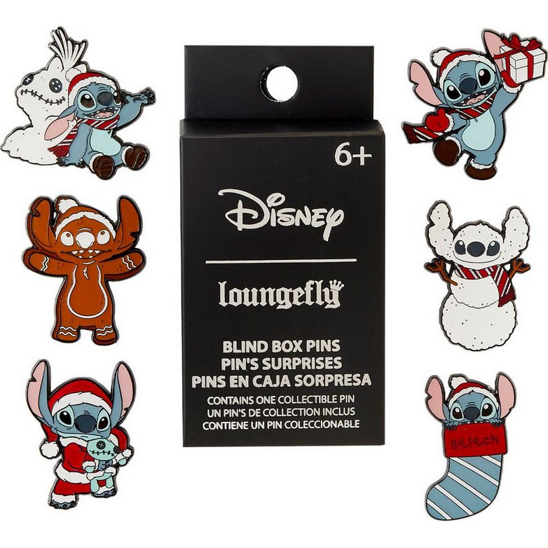 Funko Disney Loungefly Lilo & Stitch Holiday Blind Box Pins | BestPrice.gr