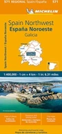 Galicia - Michelin Regional Map 571 - Nicolas Michelin | BestPrice.gr
