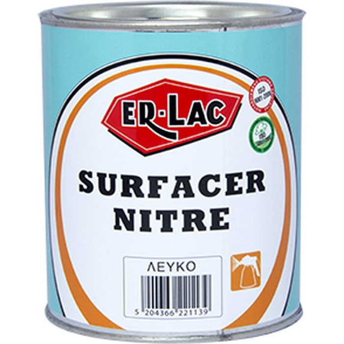 ER-LAC Surfacer Υπόστρωμα Λευκό 1kg | BestPrice.gr