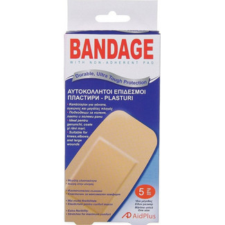 Aid Plus Bandage Αυτοκόλλητα Επιθέματα 5τμχ | BestPrice.gr