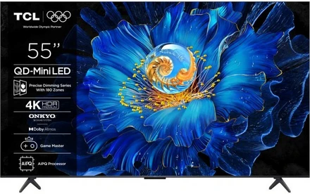 TCL QD-Mini LED 55C6KS Smart Τηλεόραση 55" 4K UHD Mini LED HDR (2025 ...