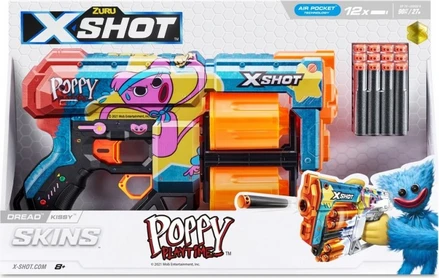 Zuru X-Shot Skins Dread Poppy Playtime Kissy Σετ Παιδικό Όπλο με ...