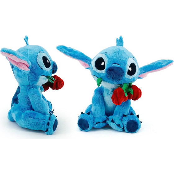 Simba Disney Stitch with Rose 25cm | BestPrice.gr