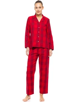 Pink Label Σετ Γυναικείες Πιτζάμες Χειμωνιάτικες Σατέν Ροζ W1325 ...