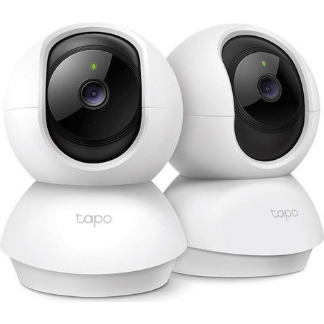 TP-Link Tapo C210 2-Pack v1 IP Κάμερα Ασφαλείας Wi-Fi 3MP Full HD+ ...