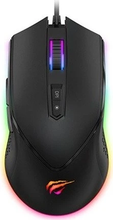 Havit MS814 Ενσύρματο Gaming Ποντίκι RGB 7000 DPI Black | BestPrice.gr