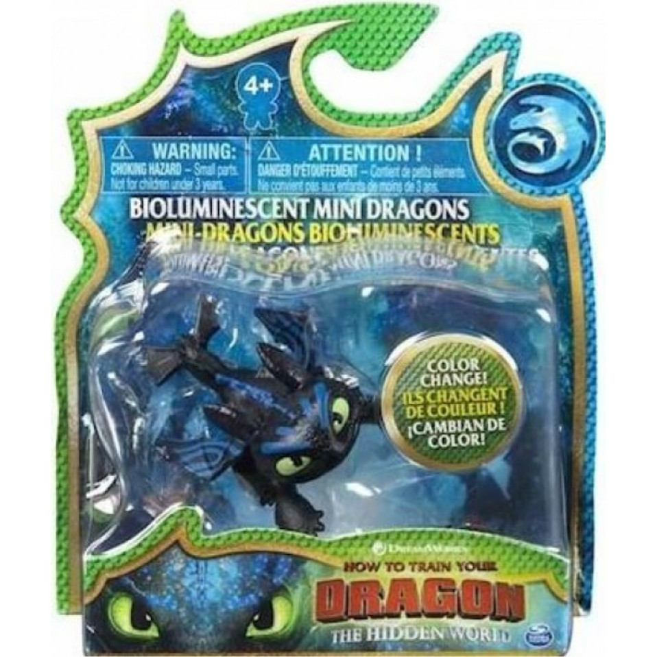 Spin Master How to Train Your Dragon Toothless Mini Flying Black Dragon ...