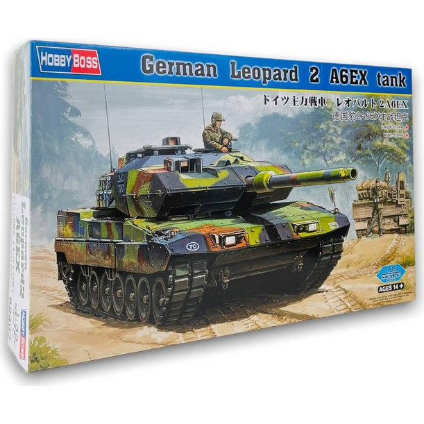 HobbyBoss German Leopard 2 A6EX Tank Συναρμολογούμενο Πλαστικό Μοντέλο ...