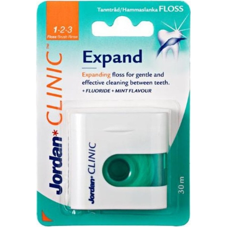 Jordan Clinic Expand Floss Οδοντικό Νήμα με Γεύση 30m | BestPrice.gr