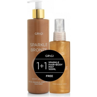 Grigi Sparkle Bronze City Bronze Body Lotion 250ml + Sparkle Gold ...
