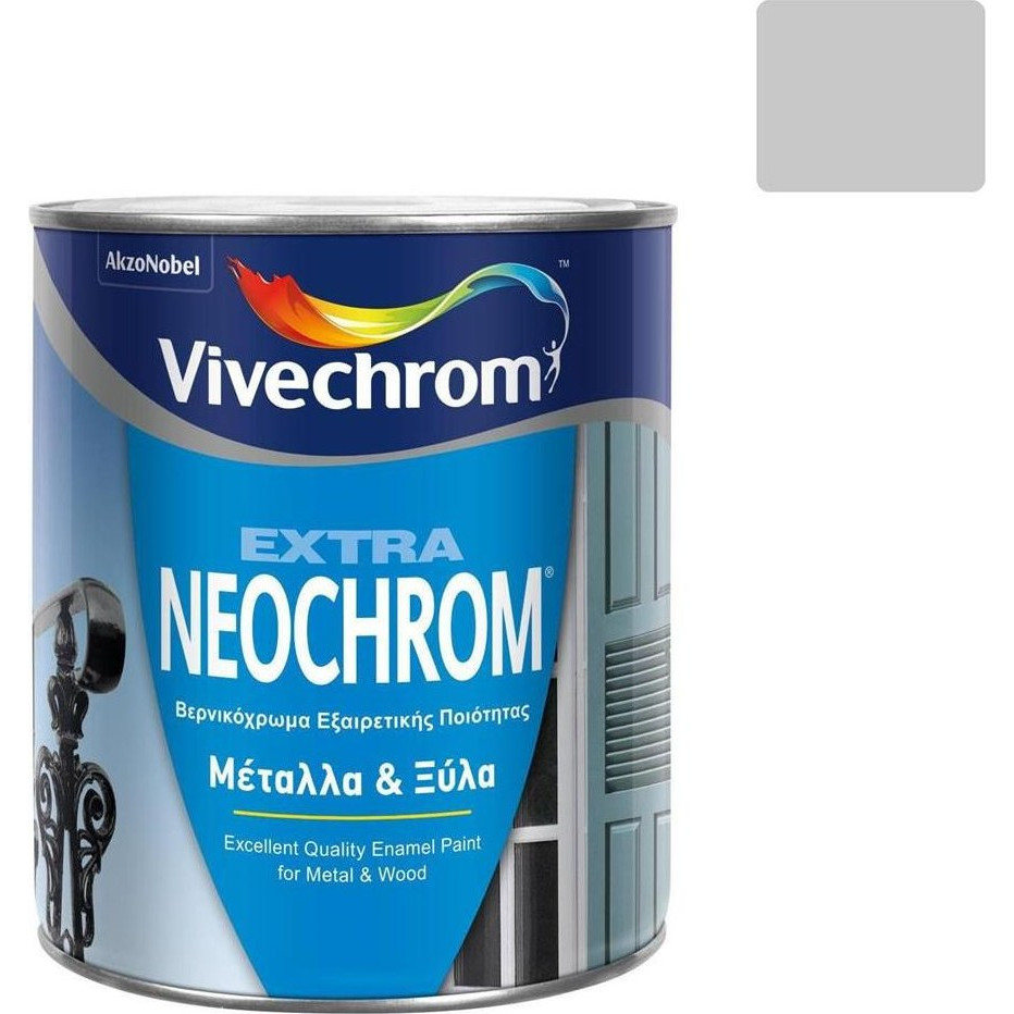 Vivechrom Neochrom Extra Βερνικόχρωμα Διαλύτου Ξύλου & Μετάλλου 31 ...