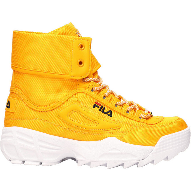 Fila Disruptor Ballistic Γυναικεία Sneakers Chunky Μποτάκια Κίτρινα ...