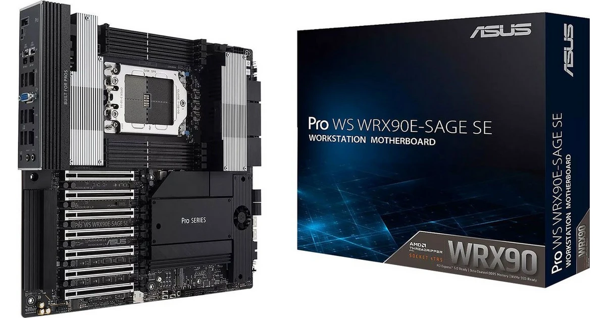 Asus Pro WS WRX90E-Sage SE Motherboard EEB με AMD sTR5 Socket ...