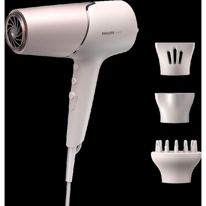 Philips ThermoShield Επαγγελματικό Πιστολάκι Μαλλιών Ionic με Φυσούνα ...